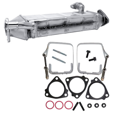 International MaxxForce DT,9,10 Reman EGR Cooler with Gasket & Clamp ...