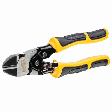 DeWalt 7-1/2" Compound Action Diagonal Cutters - 1/4" Jaw Capacity ...
