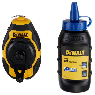 DeWalt ATOMIC COMPACT Chalk Reel Kit w/ Blue Chalk | Troxten