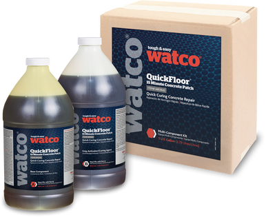 QuickFloor® 15 Minute Concrete Repair Patch - Watco Industrial Flooring