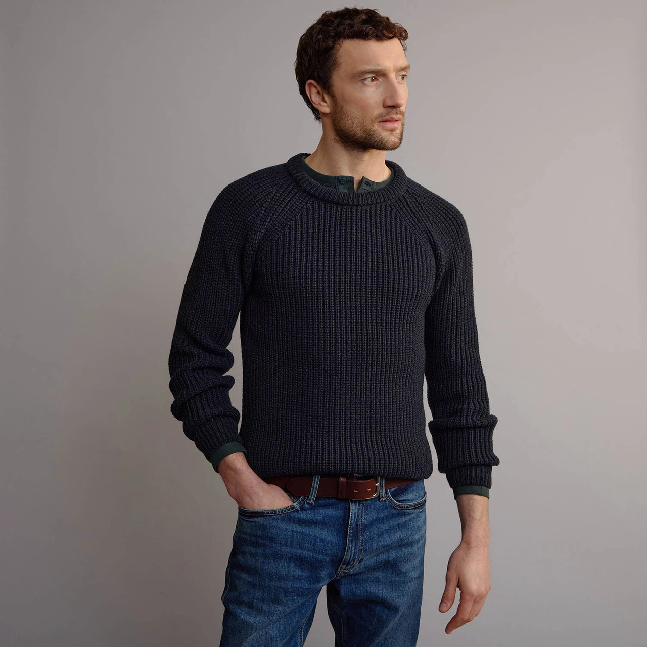 Handknit Irish Sweaters For Men | Handmade Men's Aran Sweaters