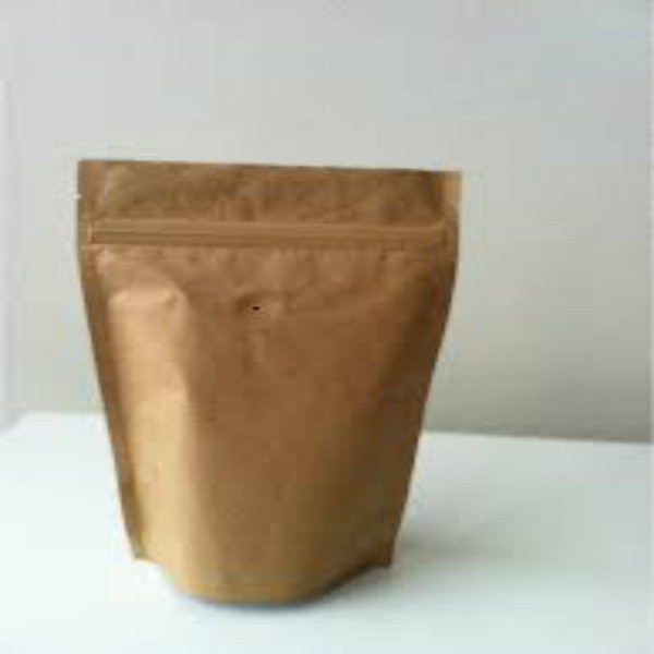 250g Kraft Zip Lock Coffee Bags