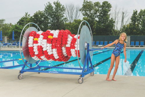 Competitor Elite Stor Swimming Pool Lane Line Reel Cover