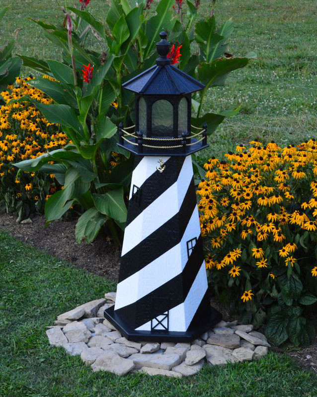 Amish Made in USA – Best Garden Lighthouses - Wood & Poly