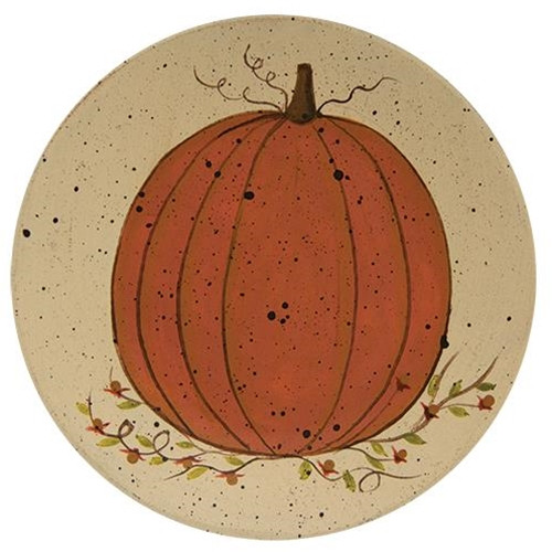 Decorative Plates - Wooden Country Plates - Primitive Plates