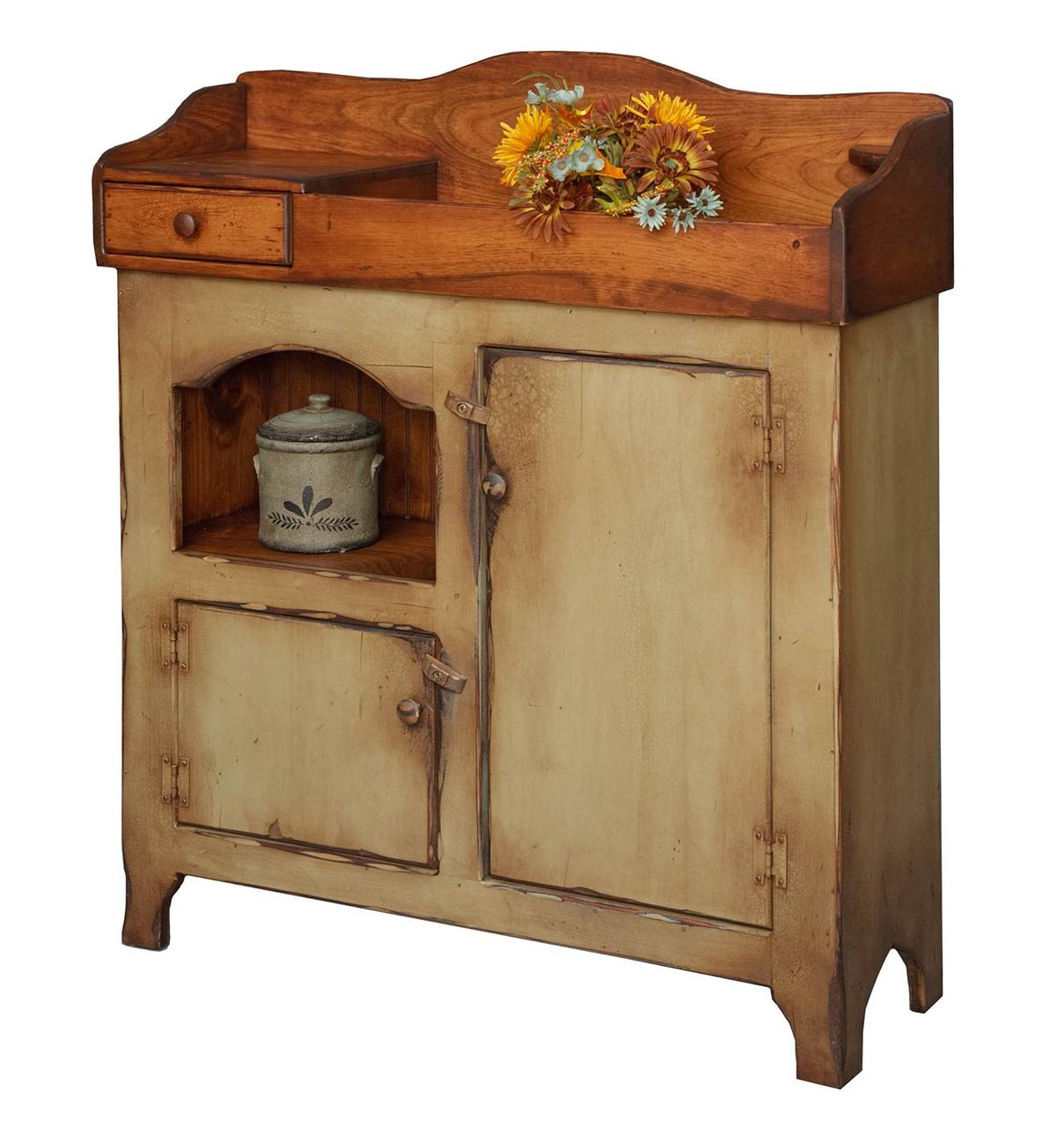 Amish Handcrafted - Small Dry Sink - Vintage Creations By Sam