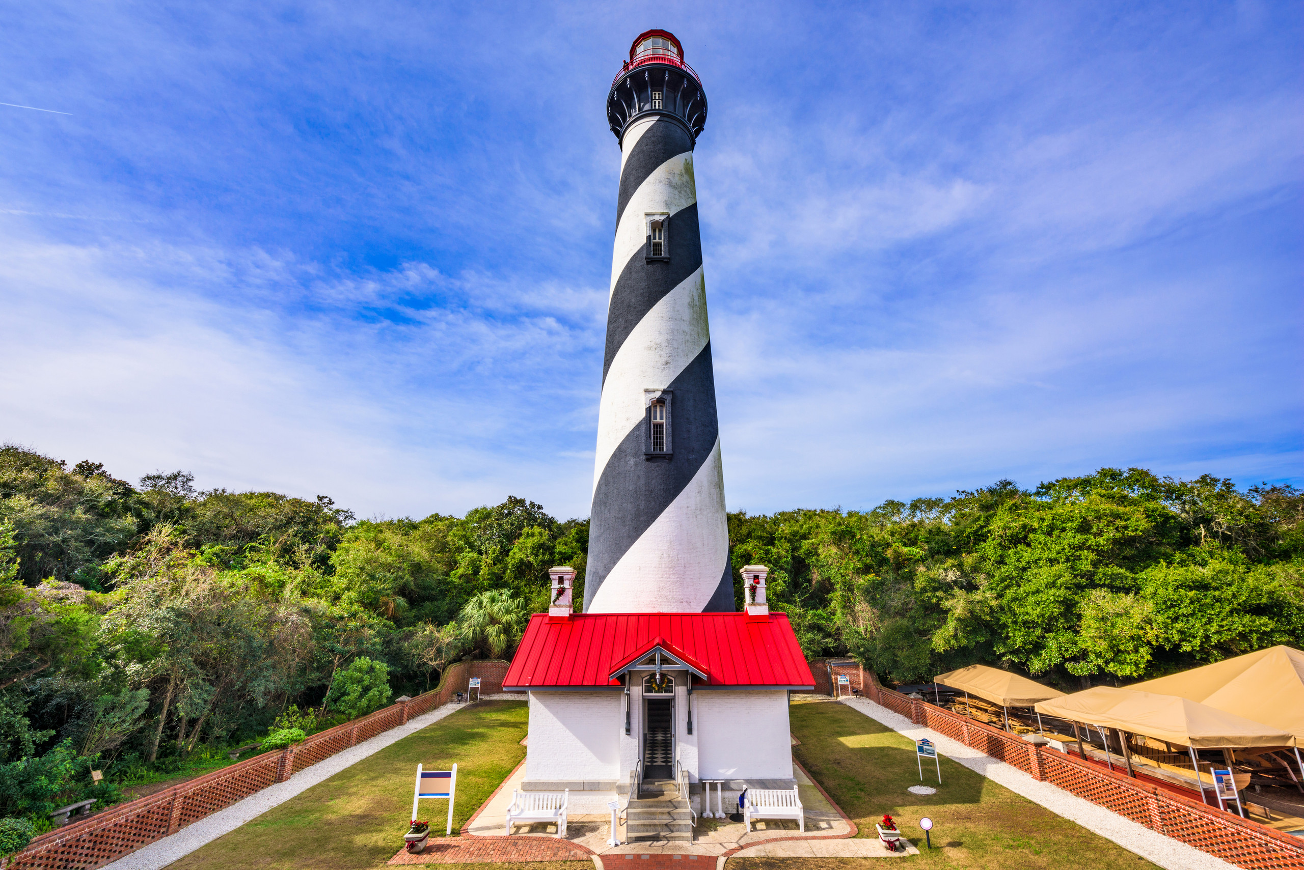 Historic American Lighthouses - St. Augustine - CountryLivingPrimitives.com
