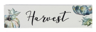 Harvest Block Sign