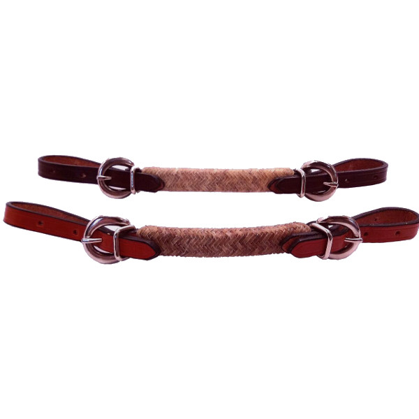 Bridleman's Curb with Rawhide - Mountain Horse Trading