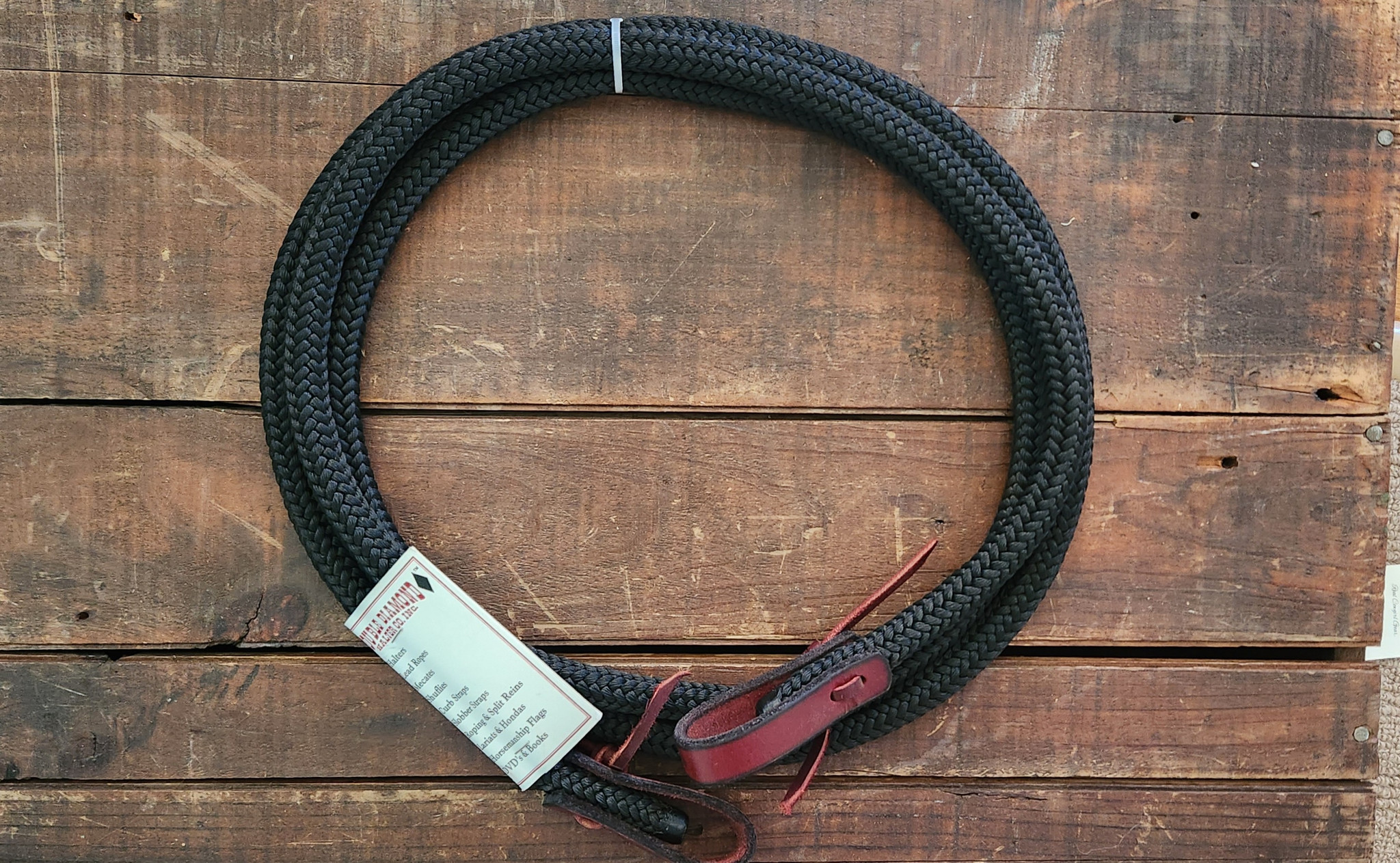 Treeline Roping Reins 1/2" x 8.5' - Mountain Horse Trading