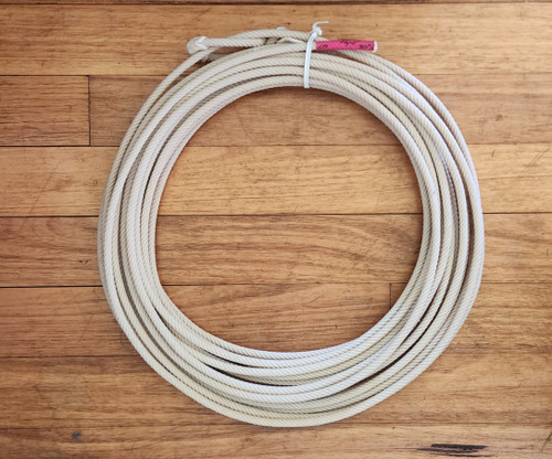 Waxed Cotton Ranch Rope - 5 Strand 5/16" x 60' - Mountain Horse Trading