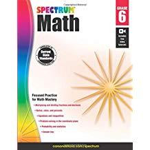 Spectrum Math, Grade 6 - Bethel Superstore