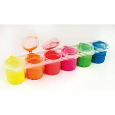 Neon Tempera Paint (6 ct) - Bethel Superstore