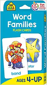 Flash Cards: Word Families - Bethel Superstore