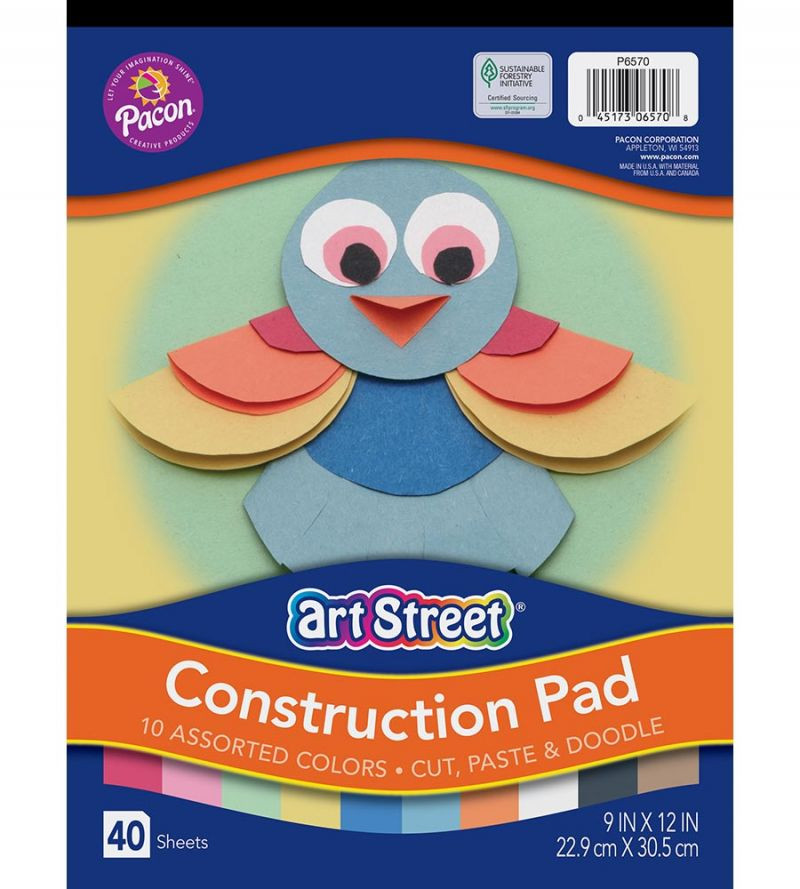 Construction Paper Pads - Bethel Superstore