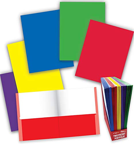 Poly, Vinyl/ Plastic Folders with prongs - Bethel Superstore