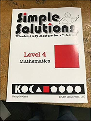Simple Solutions Level 4 Mathematics - Bethel Superstore