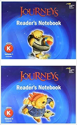 Journeys: Reader's Notebook Consumable Collection Grade K NET - Bethel ...