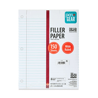 Wide Ruled Folder Sheets (150 sheets) - Bethel Superstore