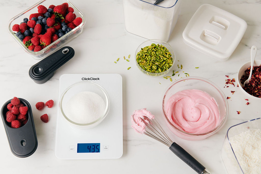 ClickClack Electronic Scales - White