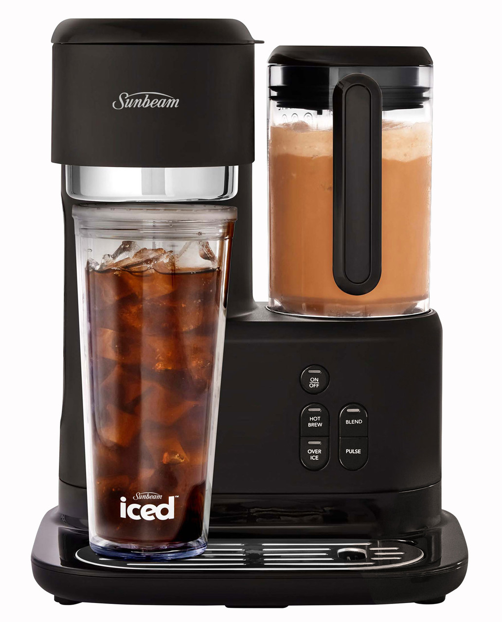 Sunbeam Frappe Iced + Hot Coffee Machine SDP2000BK | Versatile Coffee Maker