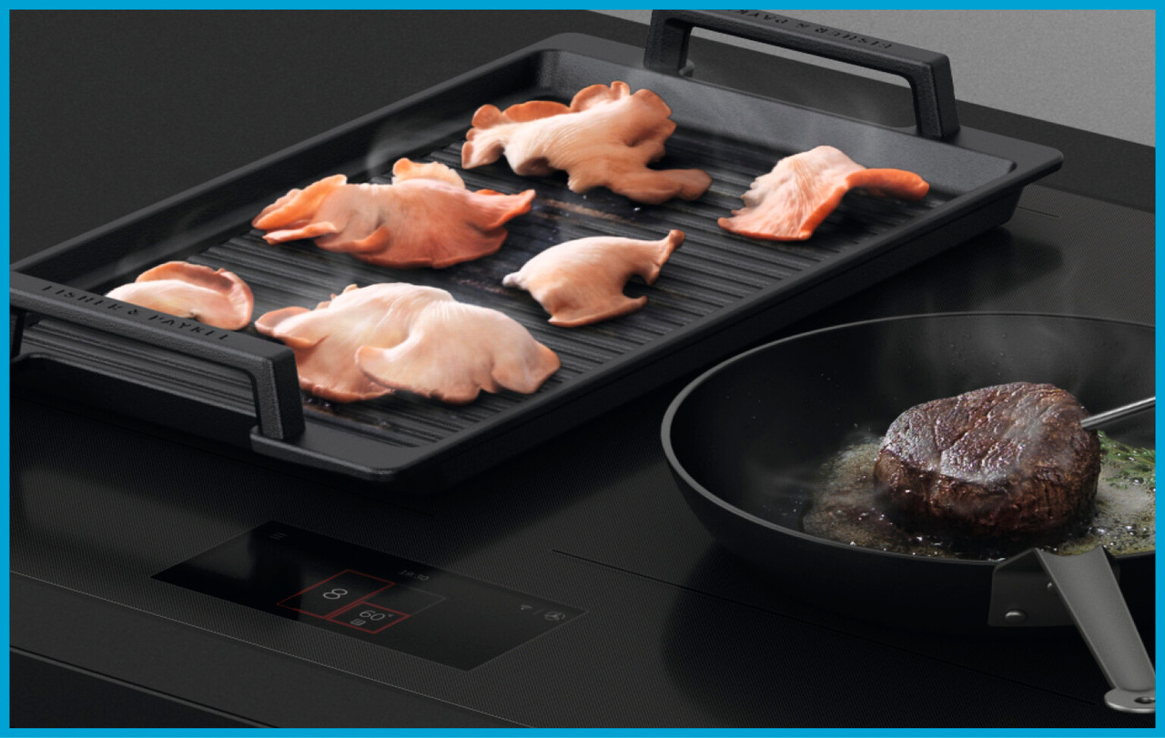 Fisher & Paykel 60cm Series 9 4 Zone Induction Cooktop - Smart Cooking ...