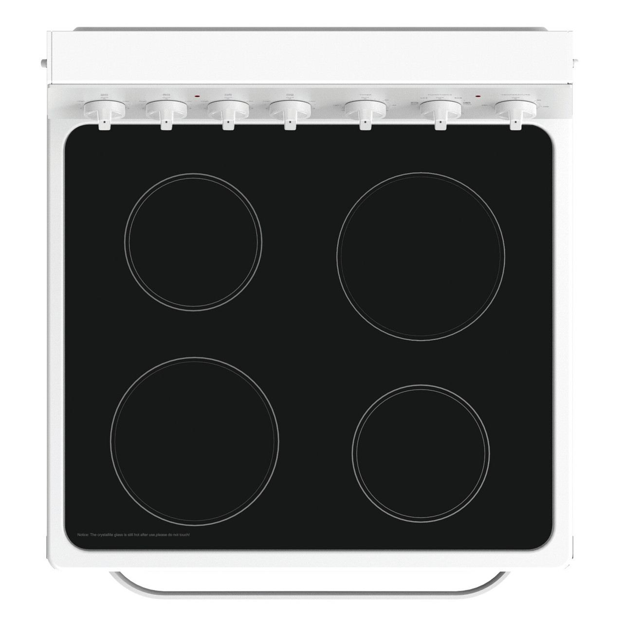 Haier Freestanding Range with Ceramic Cooktop - HOR60S9CERW1