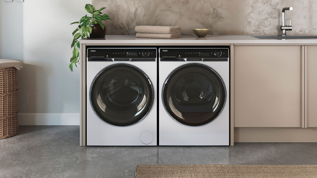 Haier Hwf12pxw1 12kg Front Load Washing Machine Powerful And Efficient Cleaning