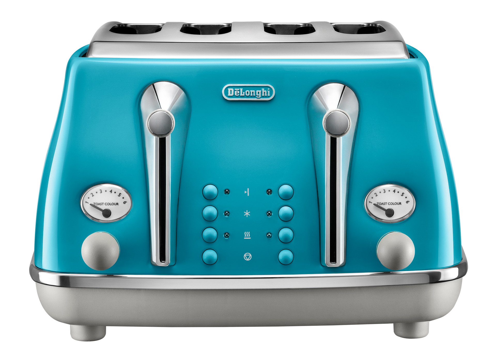 Delonghi Distinta 4 Slice Black Toaster