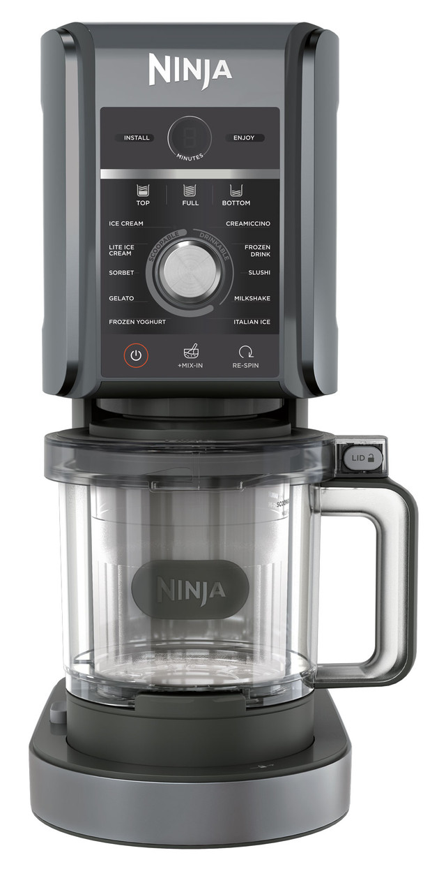 Ninja NC501ANZ Creami Deluxe Frozen Treat Maker – 11 Program Ice Cream ...