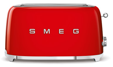 Smeg TSF02RDAU 50’s Style 4 Slice Toaster Red