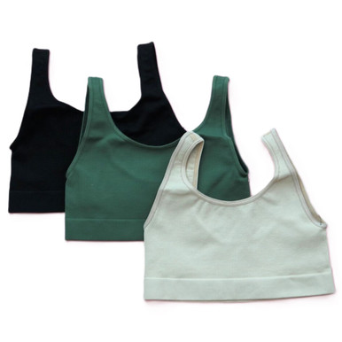 Capezio Seamless Ribbed Bra Top