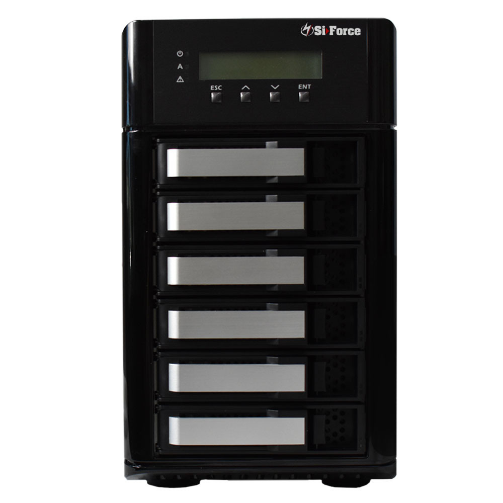 SiForce Six-Pack Direct Attached Storage