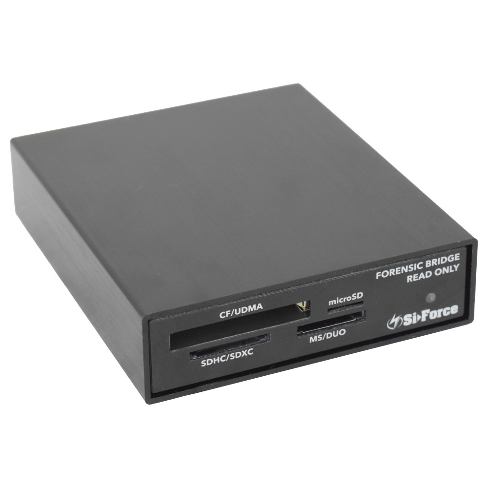 SiForce External Read-Only Media Card Reader USB 3.0
