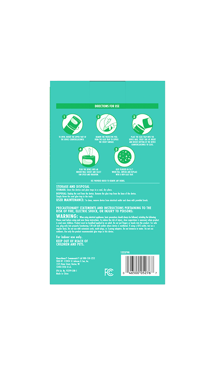 STEM Flying Insects Fan Trap Attracts & Traps