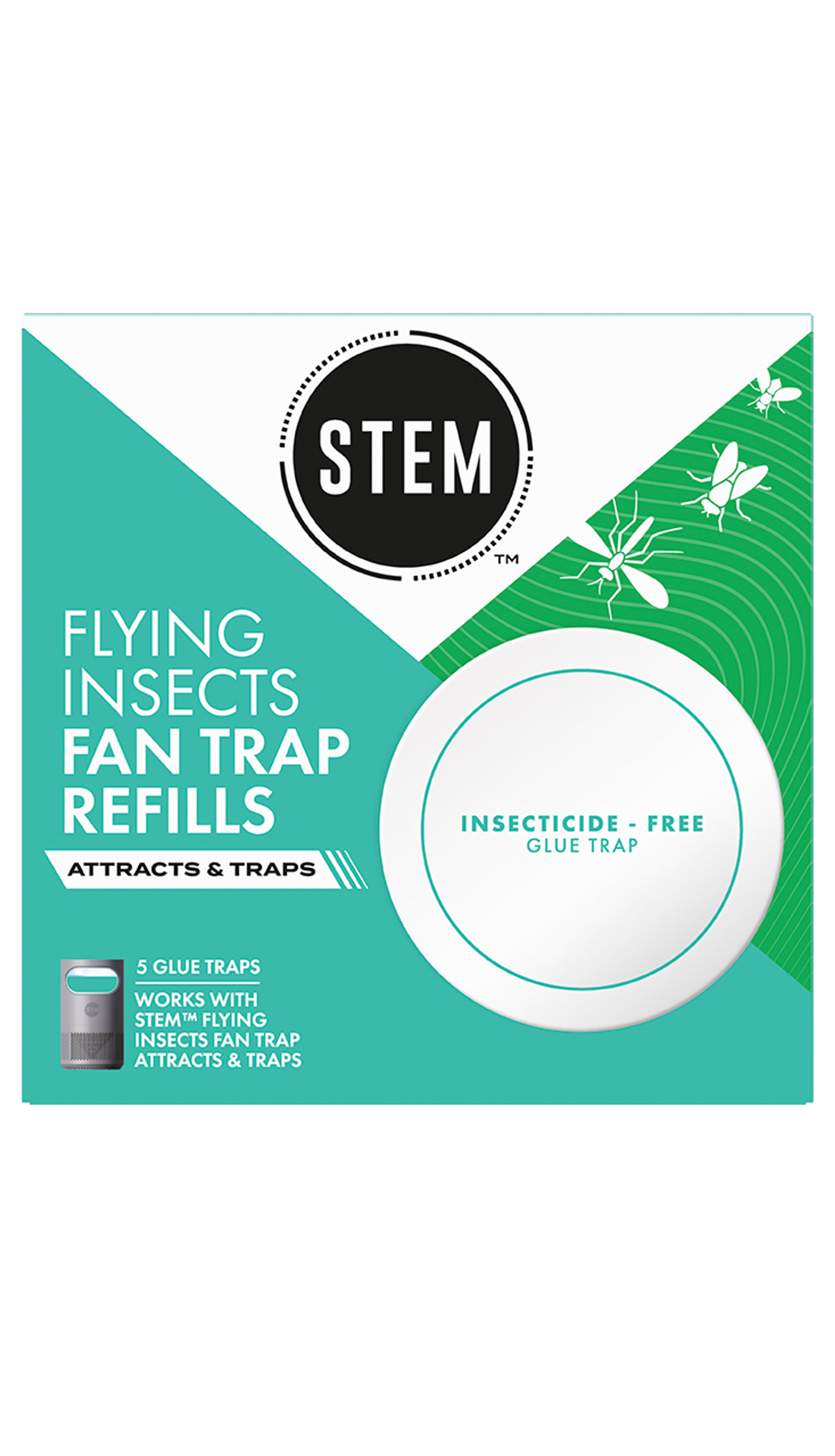 STEM Flying Insects Fan Trap Attracts & Traps