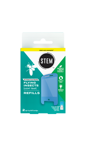 STEM Attracts & Traps Flying Insects [Light Trap] Refills