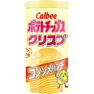 6 x Potato Chip crisp Consomme Punch flavor 50 g