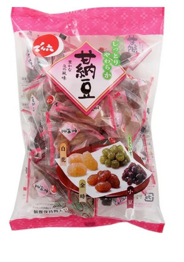 6 x Amanatto Japanese bean sweets 225 g