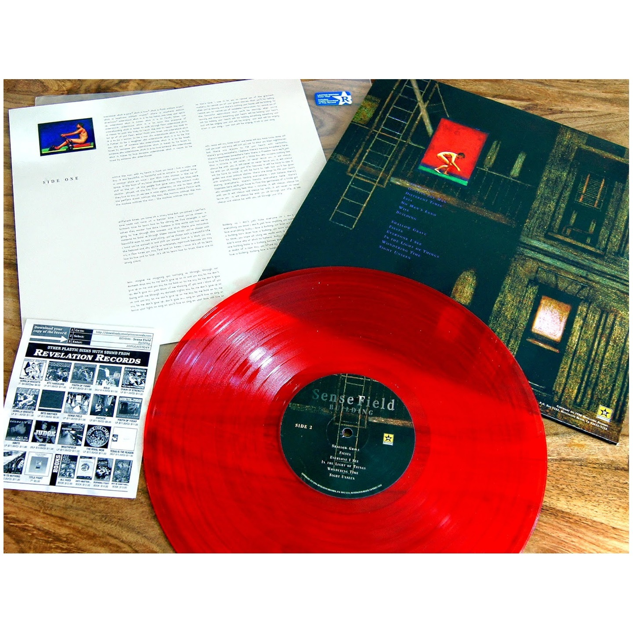 SENSE FIELD - Building LP (Colour Vinyl)