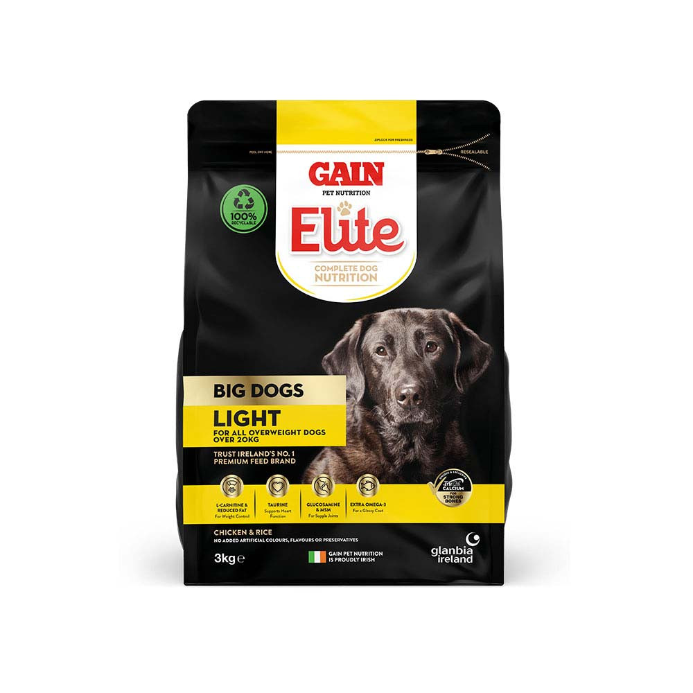 Gain Elite Big Dogs Light Large Breed Dry Dog Food - Pet Food Depot