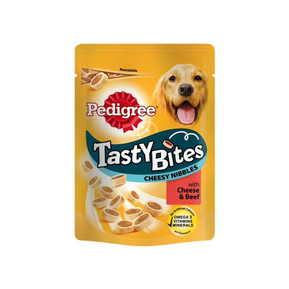 Pedigree Tasty Bites Nibbles 140g - Pet Food Depot