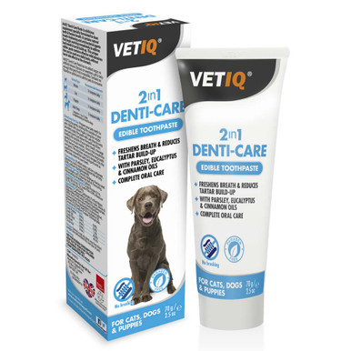 VetIQ 2in1 Denti Care Edible Dog & Puppy Toothpaste - Pet Food Depot