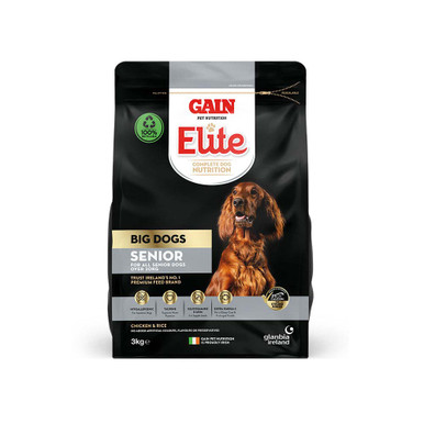 Gain Elite Big Dogs Senior Dry Dog Food - Pet Food Depot