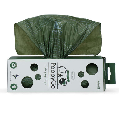 Poopy Go Eco-Friendly Lavender Scented Tissue Box - 300 Bags - Pet Food ...