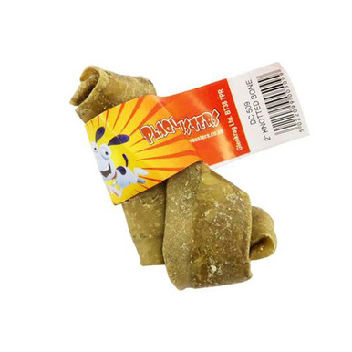 Cheeko Rawhide Knotted Chew Bone 5cm - Pet Food Depot
