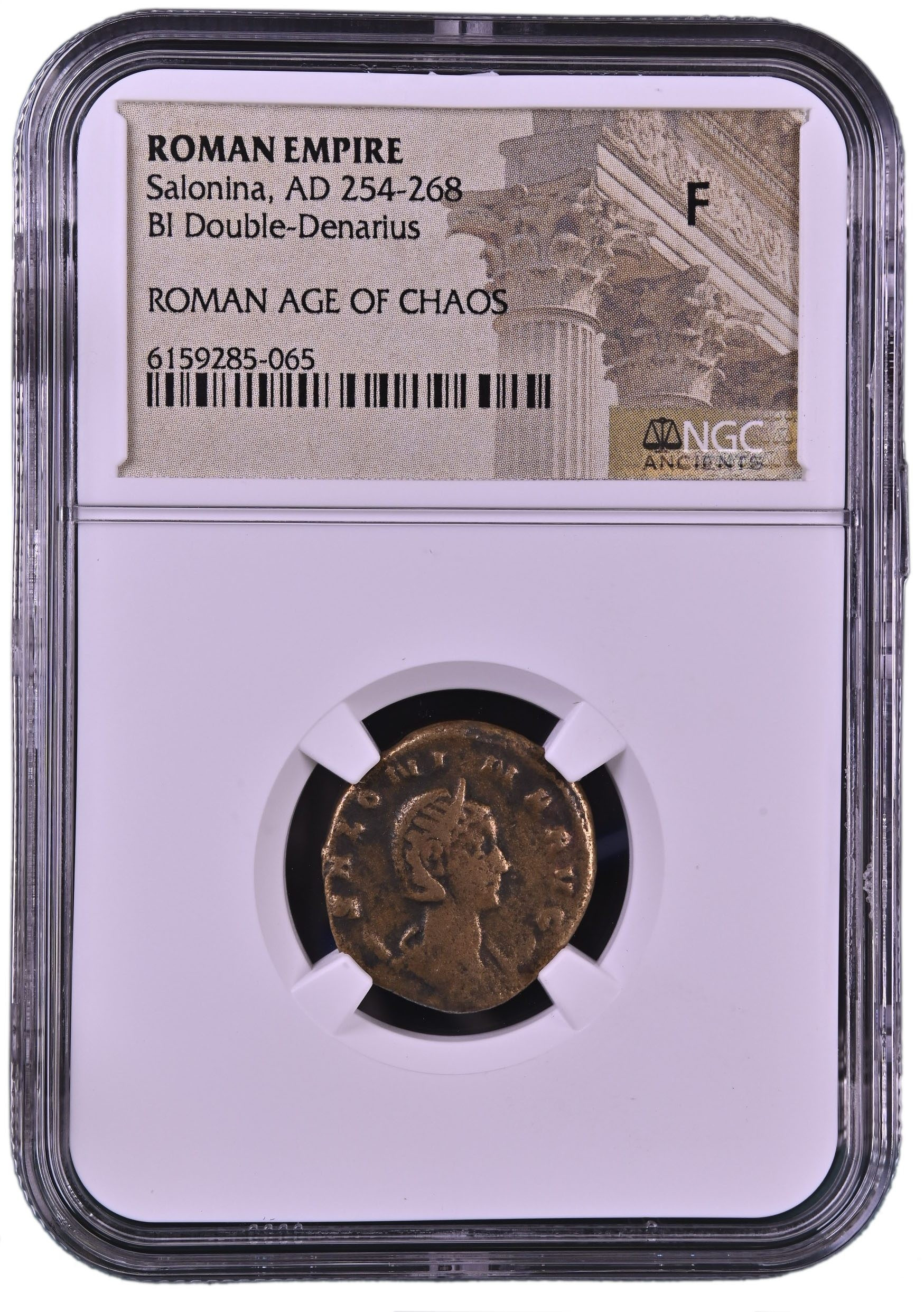 Roman AE Salonina (AD 253-268) NGC - US State Quarters