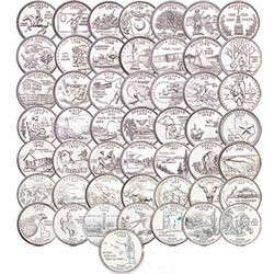 1999-2009 Complete State Quarters Set Statehood Quarter Collection