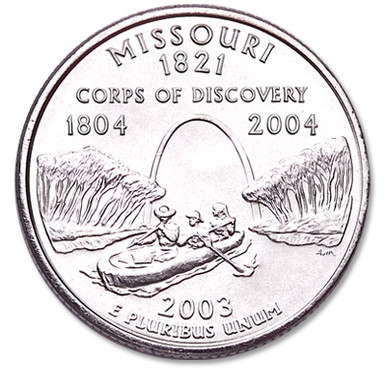 Missouri State Quarter 2003-P Statehood Quarters For Sale