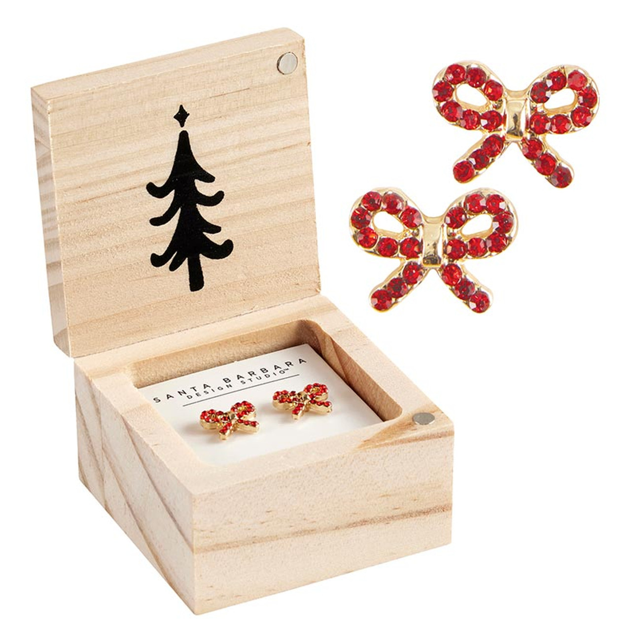 Treasure Box Earrings - Winter Wonderland - [Wholesale]Faithworks